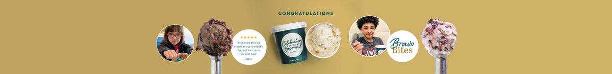 eCreamery Congratulations Ice Cream and Cookie Gifts Ship Nationwide