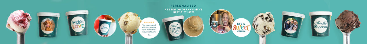 eCreamery Personalized Bestselling Pints - Personalized Ice Cream Gifts