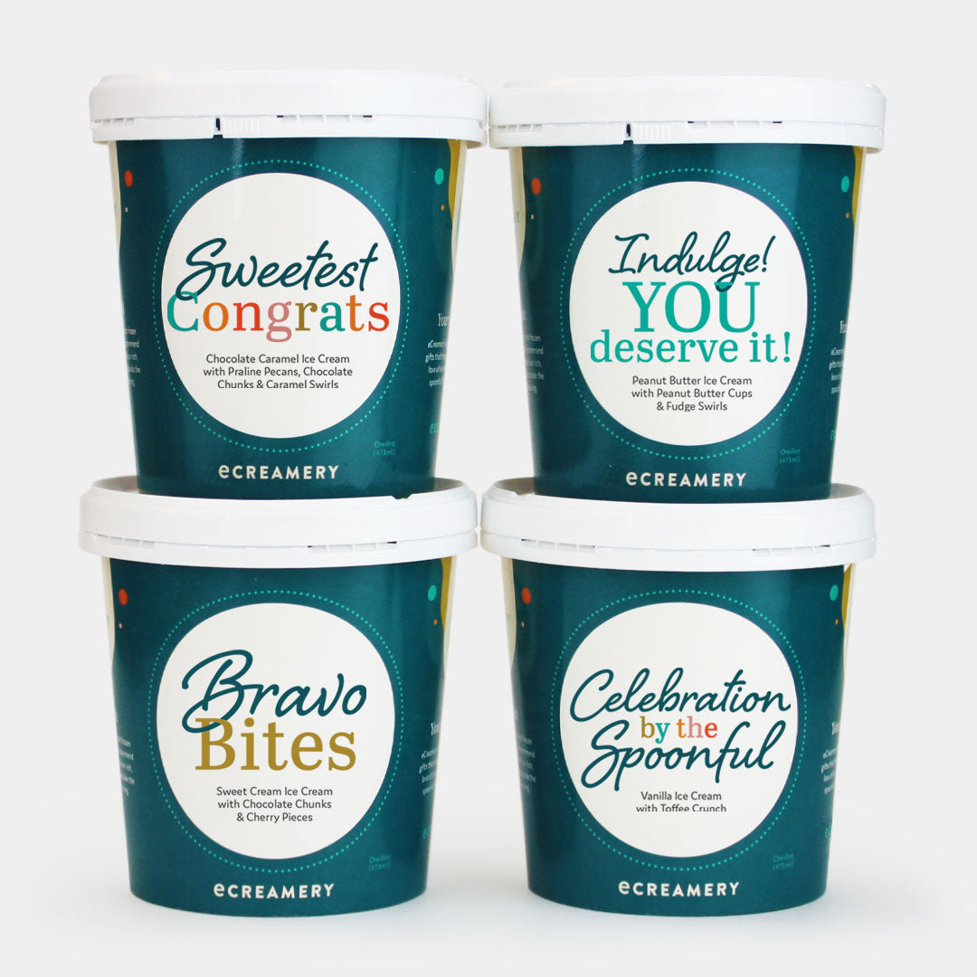 Congratulations Ice Cream Gift Box | eCreamery